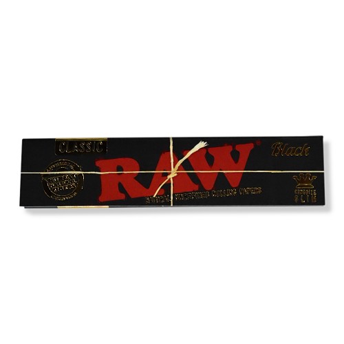 Raw Classic Black King Size Slim Original Rolling Paper